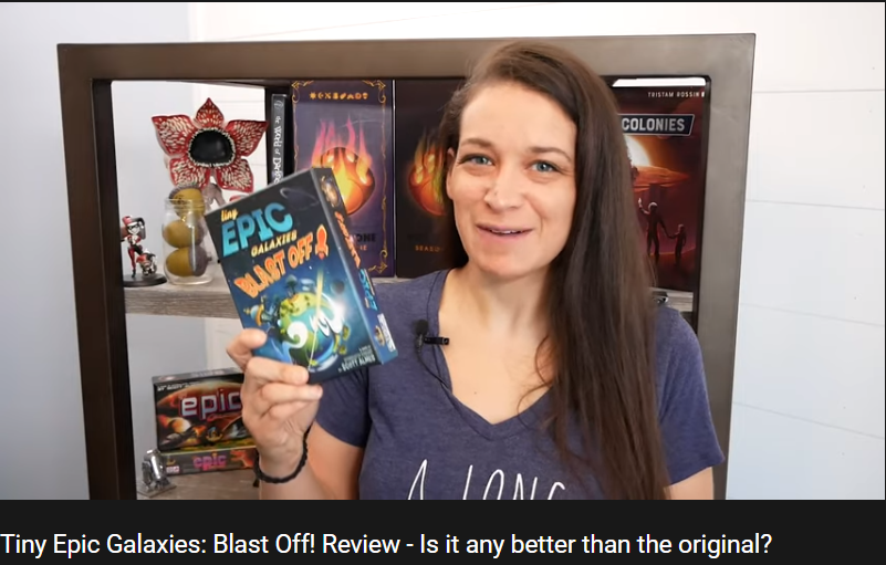 Man vs. Meeple w/ Kira Tiny Epic Galaxies: Blast Off! Review - Is it ...